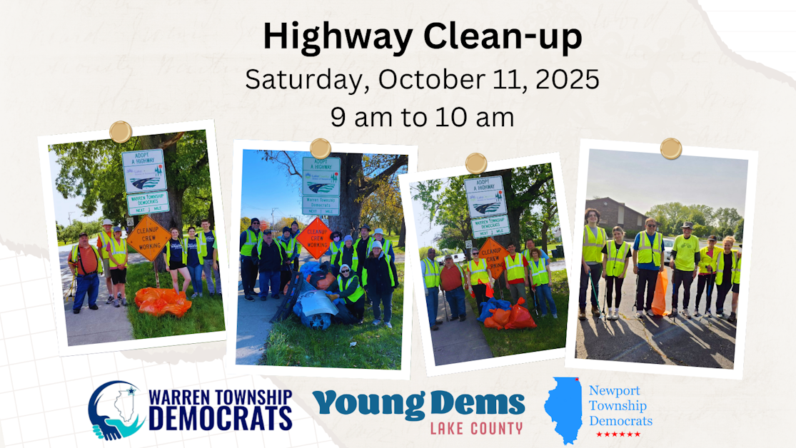 Adopt-A-Highway Clean-Up · Mike For Illinois